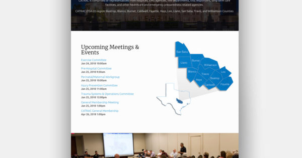 Capital Area Trauma Regional Advisory Council (CATRAC) | Goboto Web ...